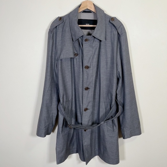 Hugo Boss | Jackets & Coats | Hugo Boss The Flint Trench Water ...